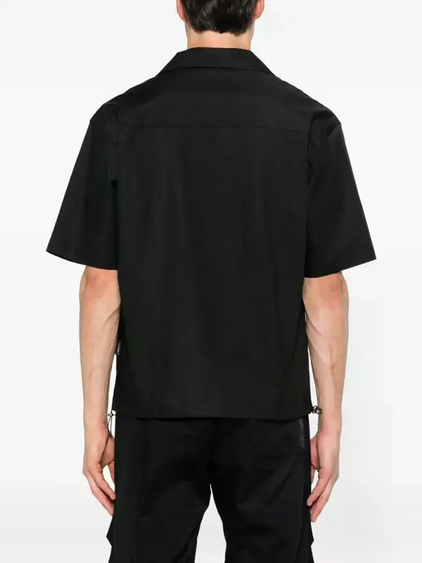 YES LONDON Camp-collar Short-sleeve Shirt