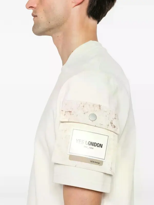 YES LONDON Flap-pocket T-shirt