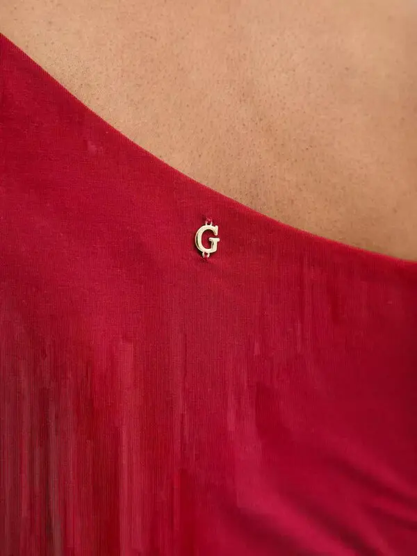 Guess One-shoulder Top - Red