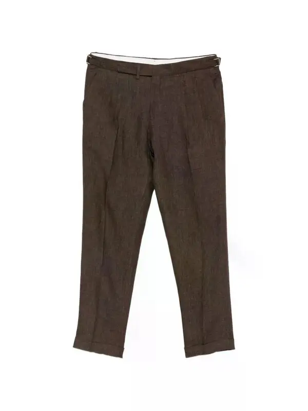 BRIGLIA 1949 Side-adjusters Trousers - Brown