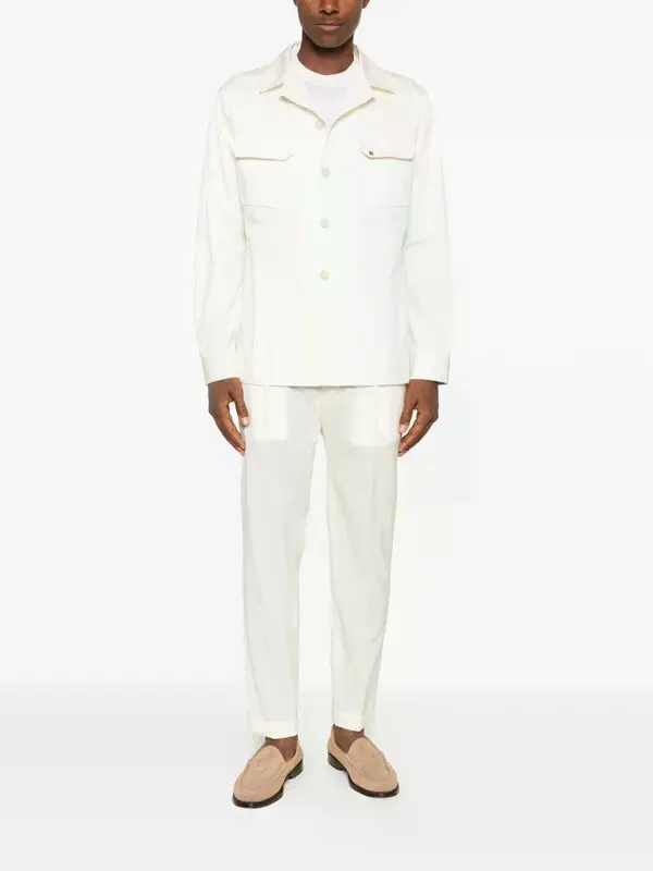 BRIGLIA 1949 Tiberio Pressed-crease Trousers