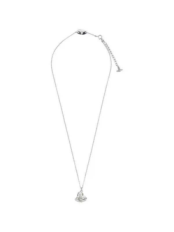 VIVIENNE WESTWOOD Orb-embossed Necklace - Silver
