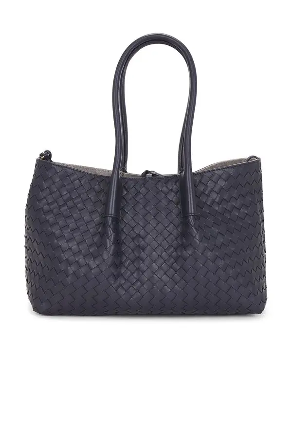 Bottega Veneta Pinacoteca Bag - Midnight & Basalt Muse Brass