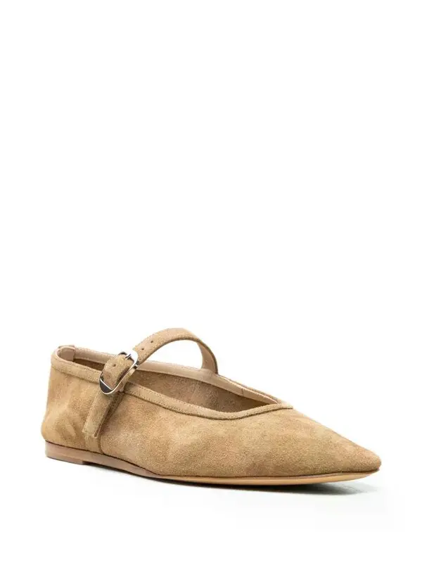 Le Monde Beryl Buckle-strap Ballet Flats