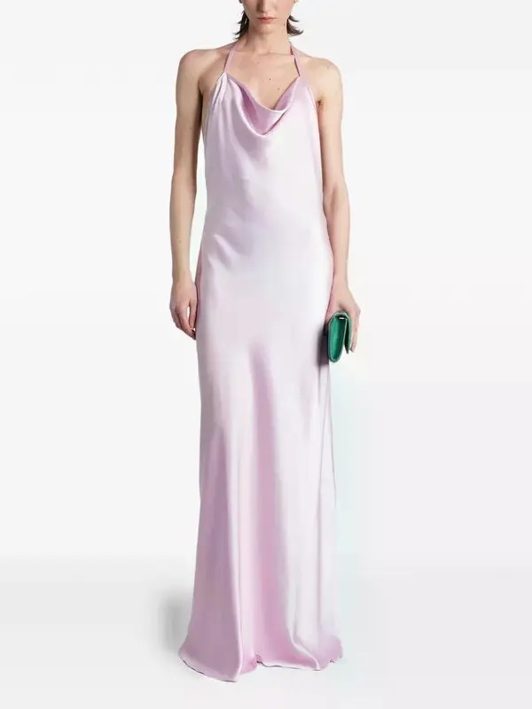 Stella McCartney Open-back Maxi Dress - Pink