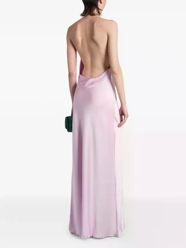 Stella McCartney Open-back Maxi Dress - Pink