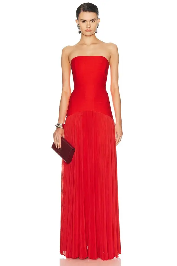 Alexis Sunniva Maxi Dress - Red