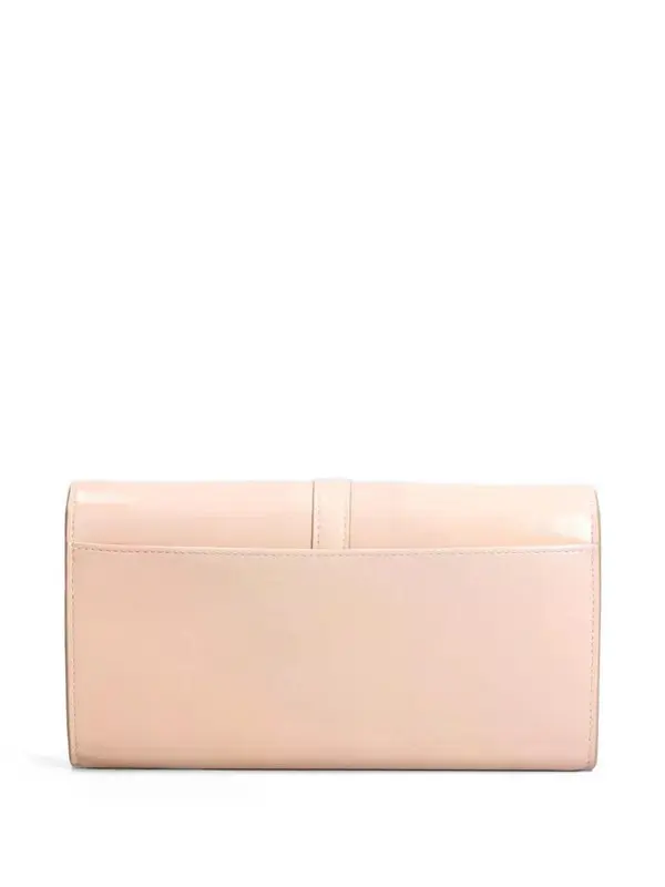 Stella McCartney Padlock-detail Clutch - Neutrals