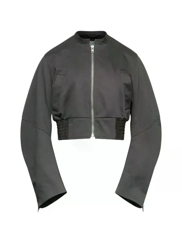 MAISON MARGIELA Quilted Cropped Bomber Jacket