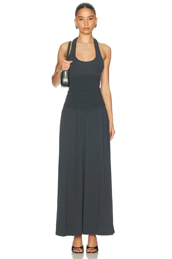 AYA MUSE Palo Maxi Dress - Gray