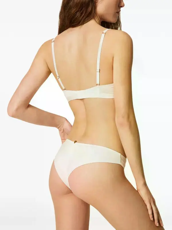 TWINSET Charmeuse Triangle Bra