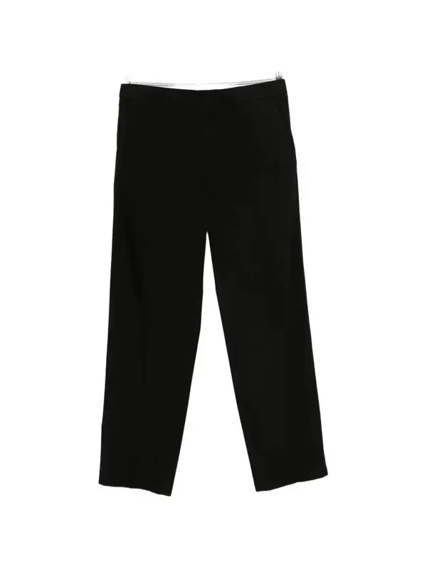 CELLAR DOOR Leone Belt-loops Trousers - Black