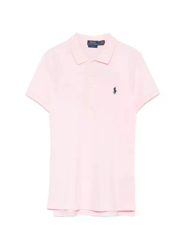 Polo Ralph Lauren Embroidered Logo Polo Shirt - Pink