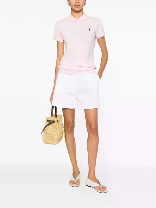 Polo Ralph Lauren Embroidered Logo Polo Shirt - Pink