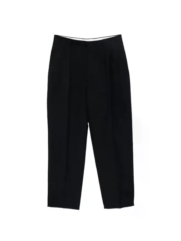 CELLAR DOOR Lucio Pleated Trousers - Blue
