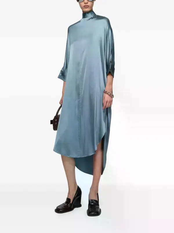 Acne Studios Satin Tunic Dress