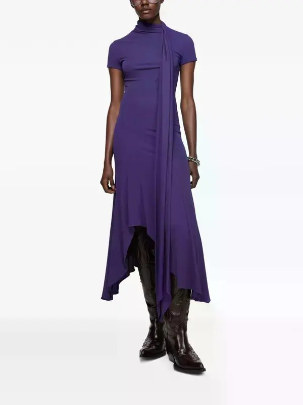 Acne Studios Draped Asymmetric Dress