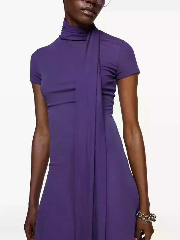 Acne Studios Draped Asymmetric Dress