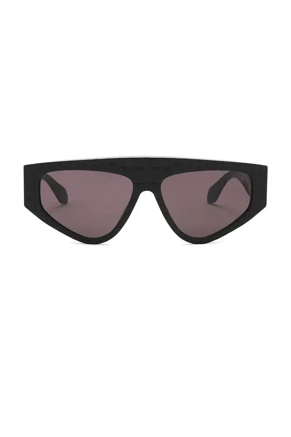 Alaïa Animalier Sunglasses - Black & Grey