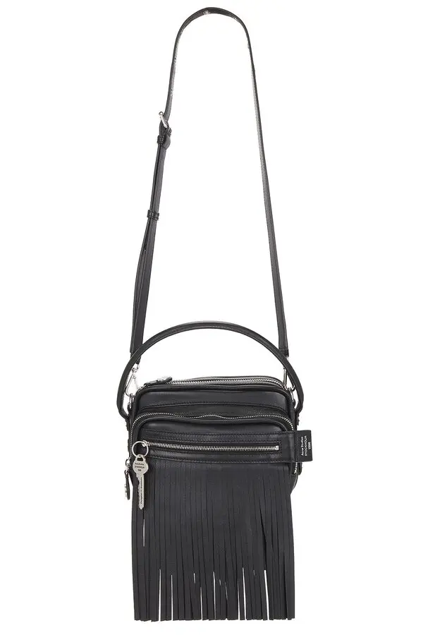 Acne Studios Camero Kit Fringe Bag - Black