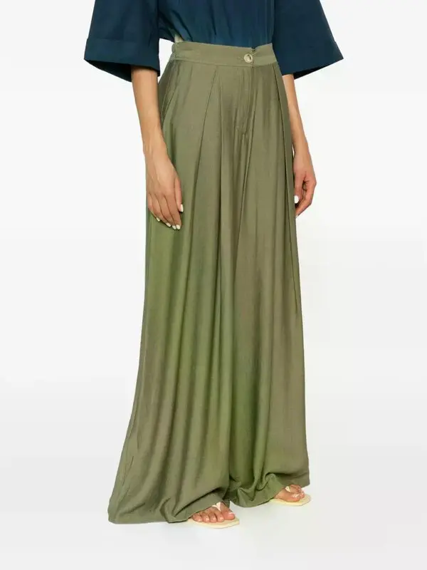 Dixie Pleated Wide Leg Trousers