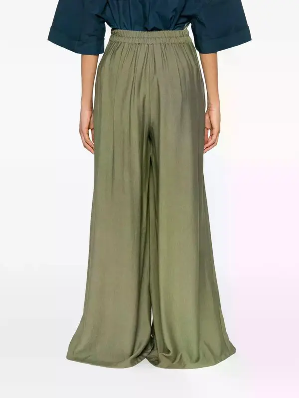Dixie Pleated Wide Leg Trousers