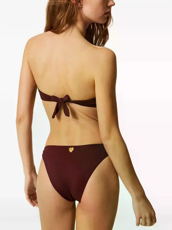 TWINSET Embellished Bandeau Bikini Set