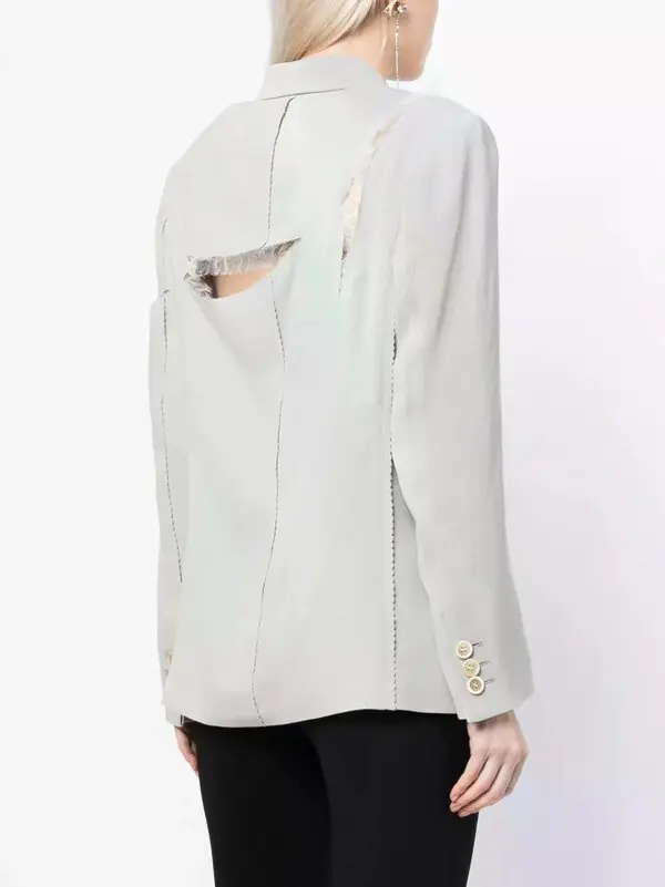 Undercover Cut-out Double-breasted Blazer