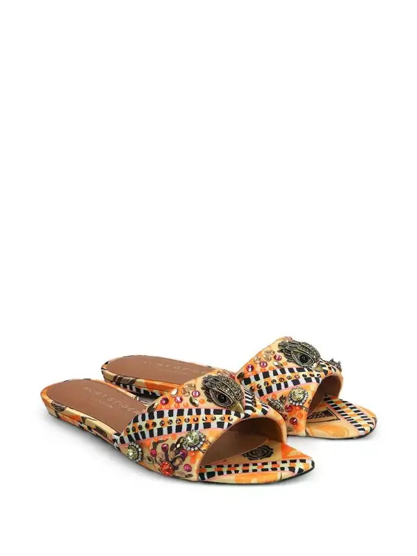 Kurt Geiger Embellished Flat Sandals
