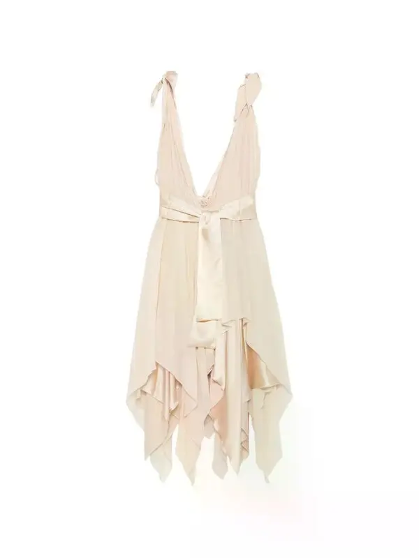 STEPHAN JANSON V-neck Midi Dress