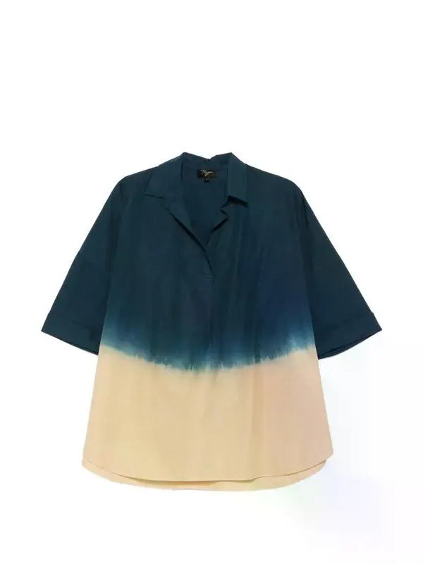YAVI Dip-dye Short-sleeve Shirt