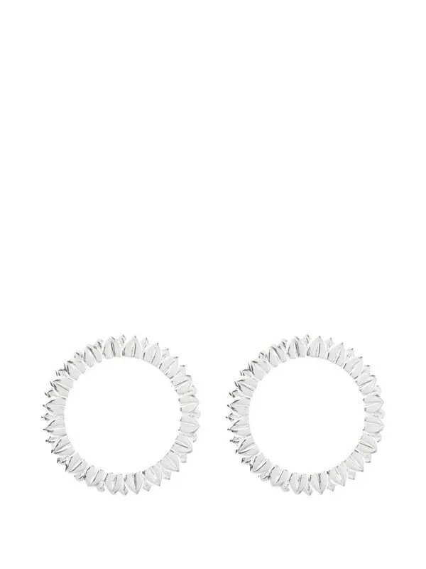 Christofle Malmaison -plated Napkin Rings - Silver