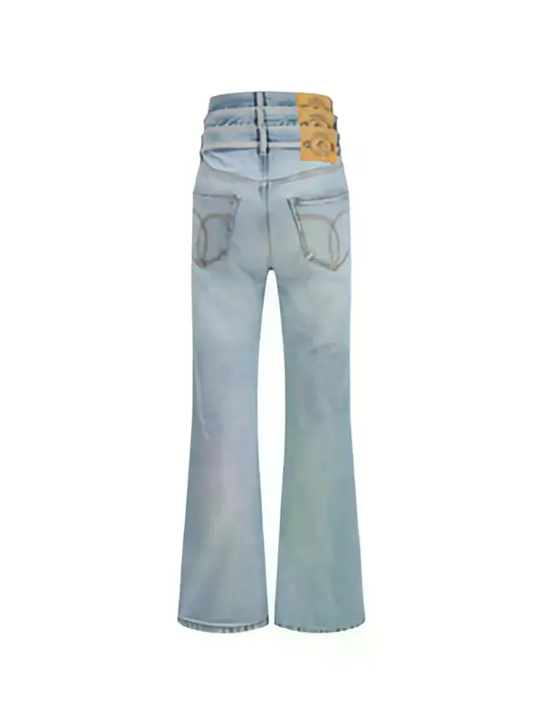 Fiorucci Triple Waistband Flared Jeans