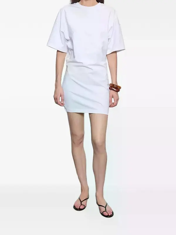 Enza Costa Supima Curve Mini Dress - White
