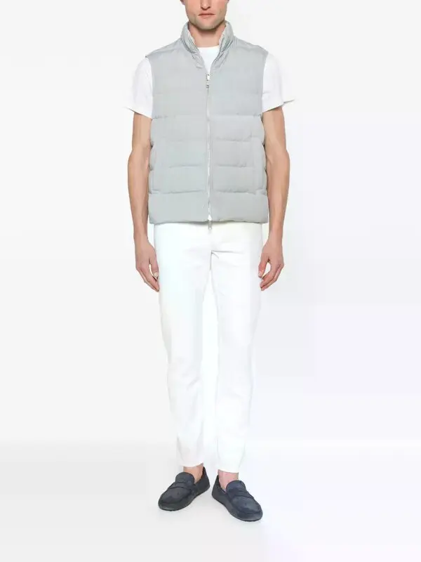 Eleventy Quilted Padded Gilet