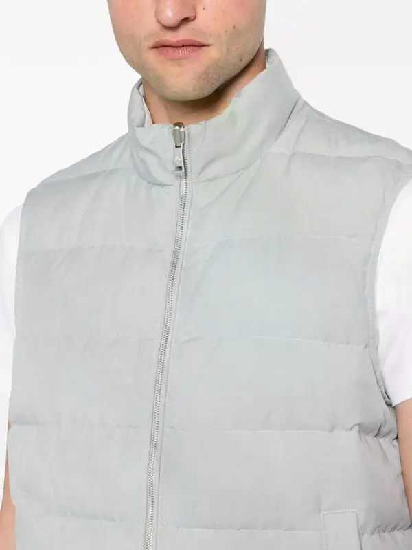 Eleventy Quilted Padded Gilet