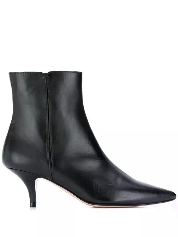Roberto Festa Heeled Oxford Ankle Boots - Black
