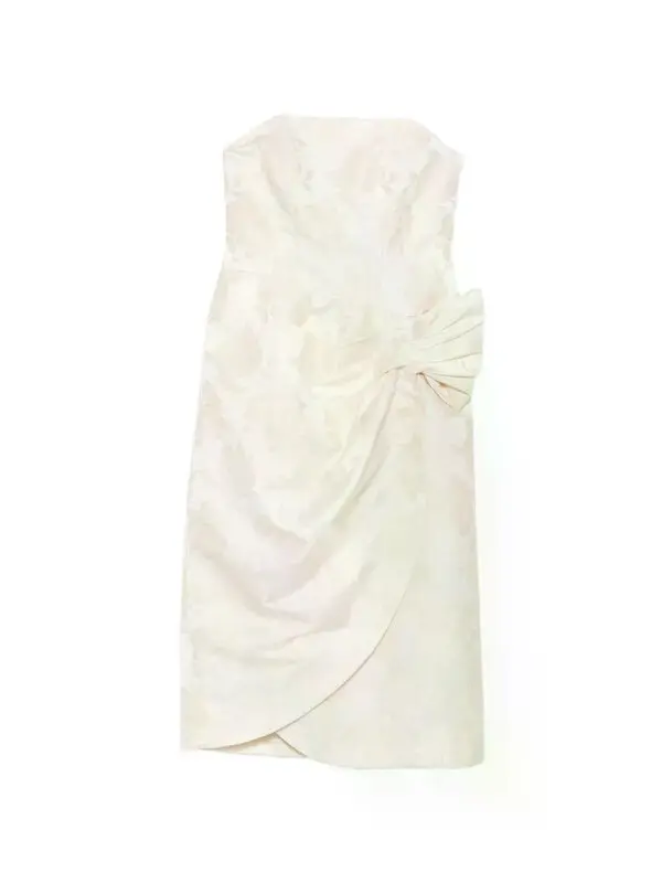 Simone Rocha Sash Midi Dress - Neutrals