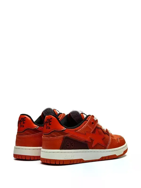 A BATHING APE Sk8 Sta #1 Sneakers - Orange