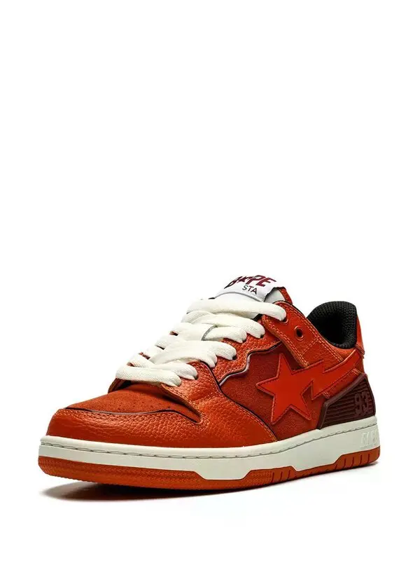 A BATHING APE Sk8 Sta #1 Sneakers - Orange