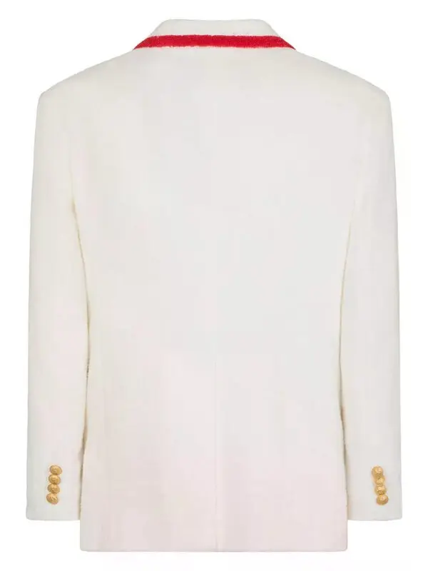 Dsquared2 Logo-appliqué Terrycloth Blazer