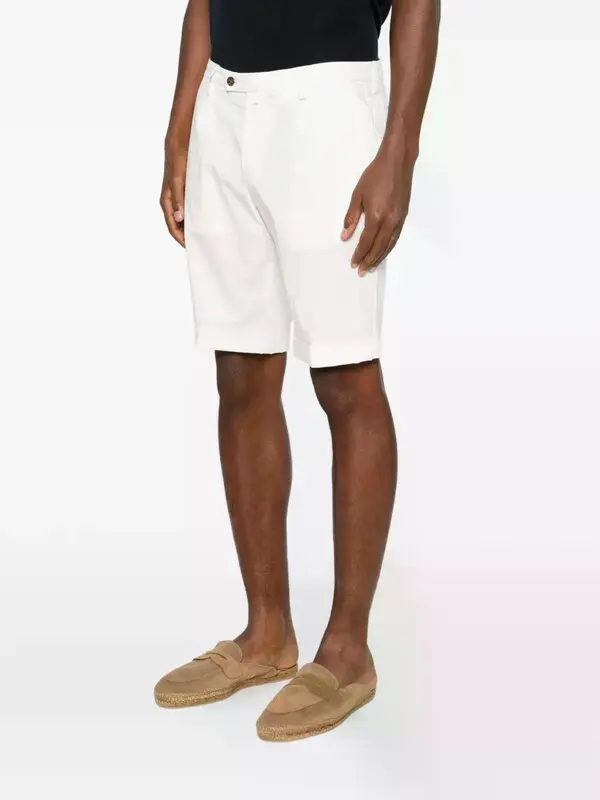 BRIGLIA 1949 Pleated Shorts - White