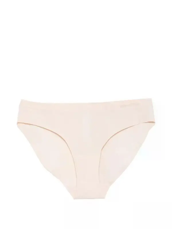 Marc O'polo Laser-cut Logo-print Briefs - Neutrals