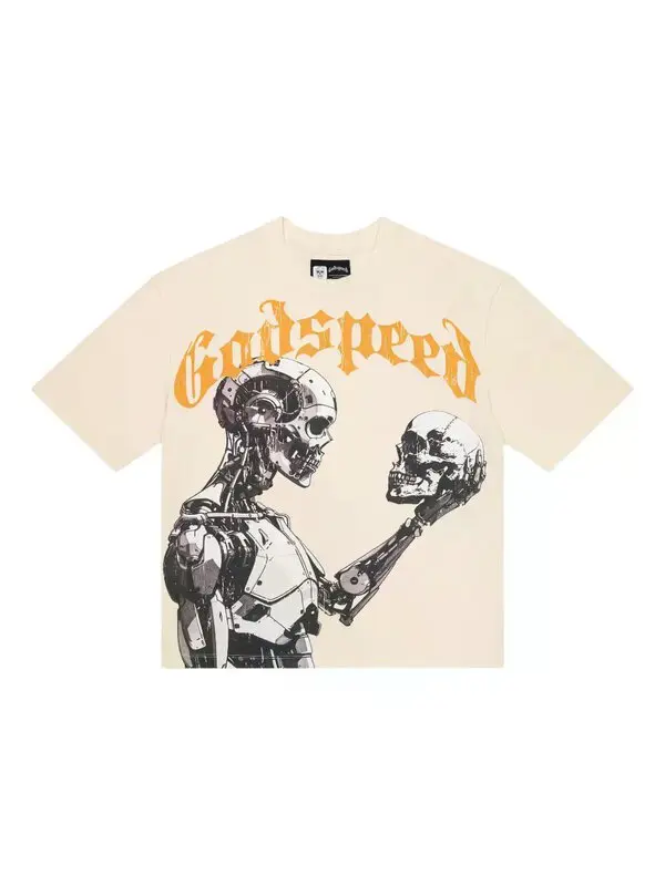 GODSPEED Mankind Vs Ai Iii Graphic T-shirt - Neutrals
