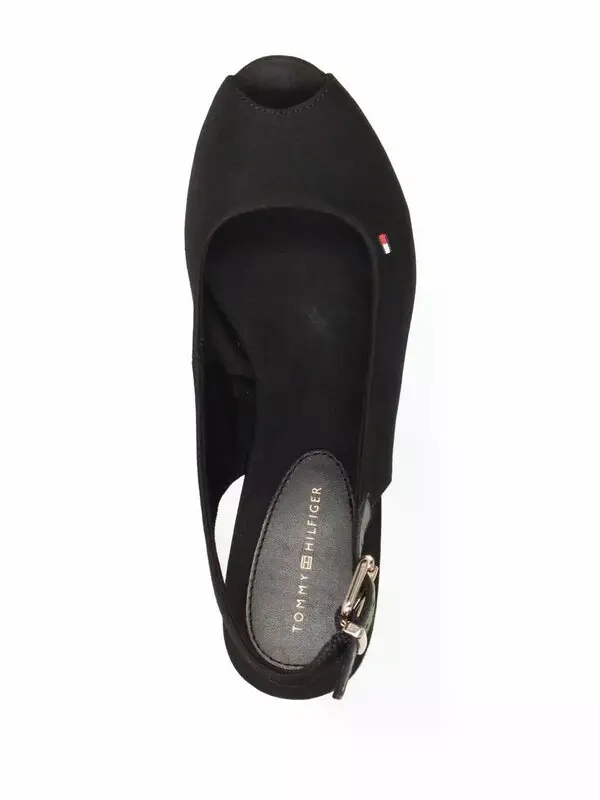 Tommy Hilfiger Iconic Elba Slingback Wedge Sandals