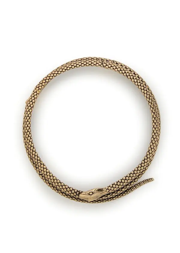 Chloé Snake Choker - Gold
