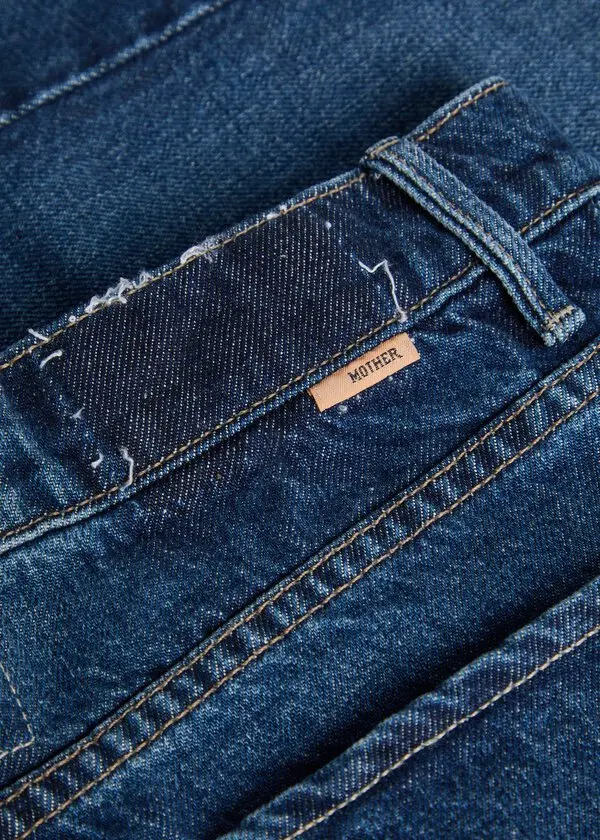 MOTHER The Half-pipe Bermuda Denim Shorts