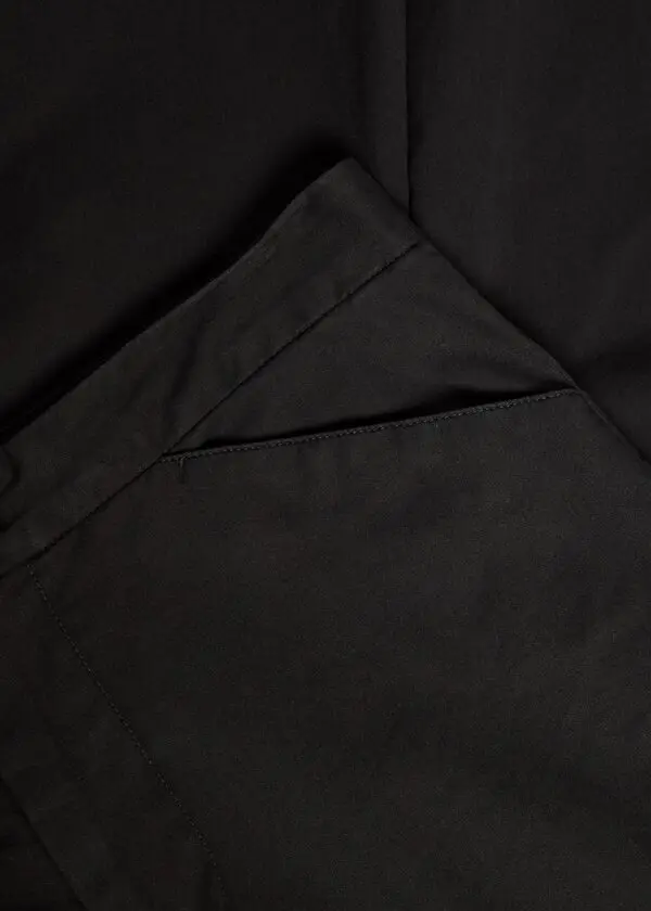Vince Flared-leg Stretch-cotton Trousers