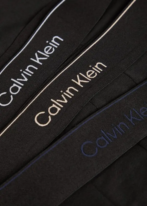 Calvin Klein Icon Stretch-cotton Boxer Briefs - Black