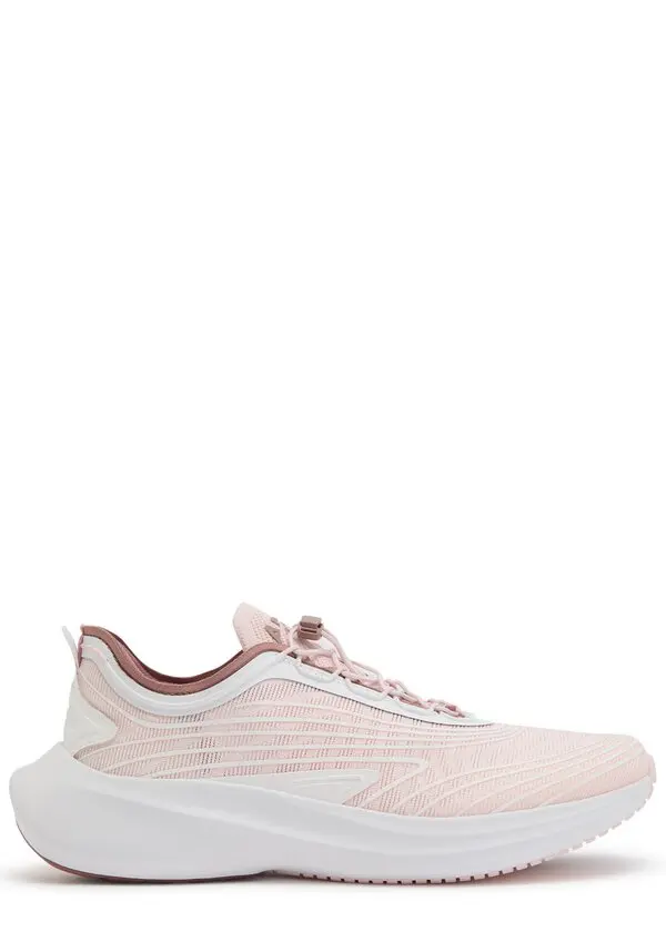 Apl Veil Knitted Sneakers - Pink And White